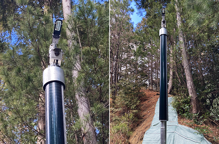 “Off-grid street light” monitors illegal dumping | Clean Energy ...